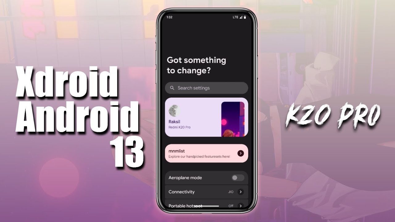 Xdroid Android 13 Redmi K20 Pro Best Rom For Performance!? - YouTube