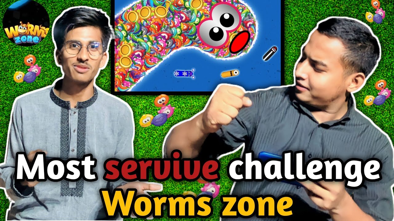Most servive challenge Worms zone io | Worms zone best Gameplay | Araf ...