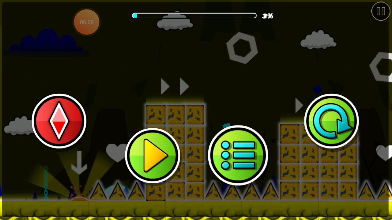 Geometry darkness game susah gampang!!! - YouTube