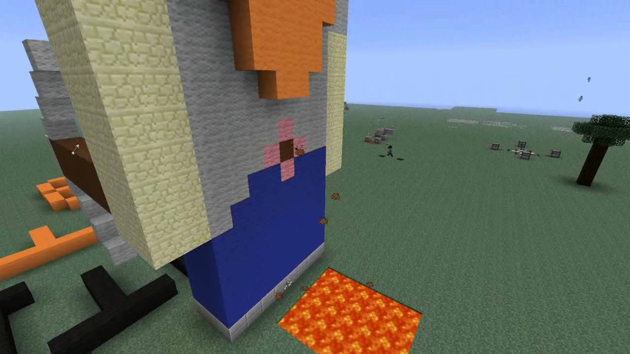 The Pooping Minecraft Man - YouTube