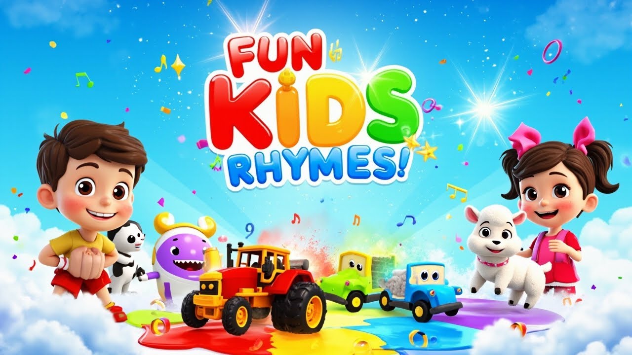 Fun Kids Rhymes | Learning with Fun | ZeeQ Toons - YouTube