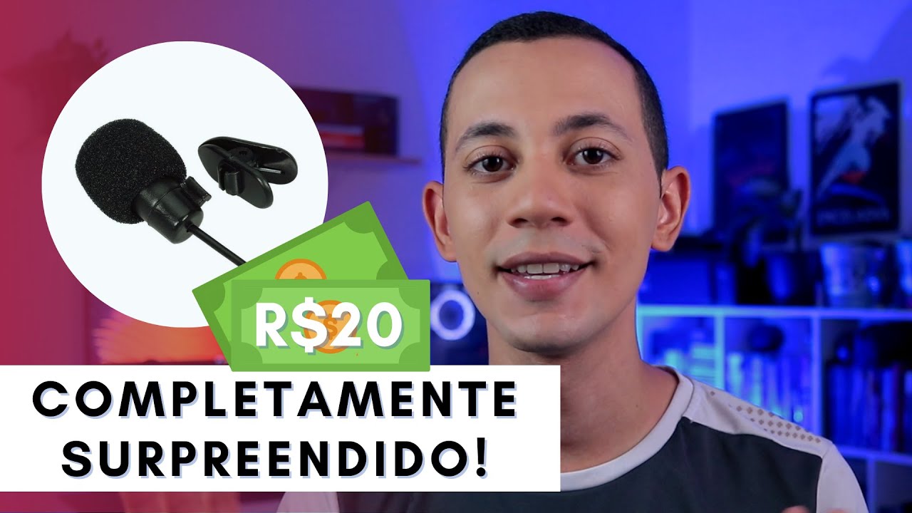 Esse é o MELHOR MICROFONE BARATO para quem está começando a gravar ...