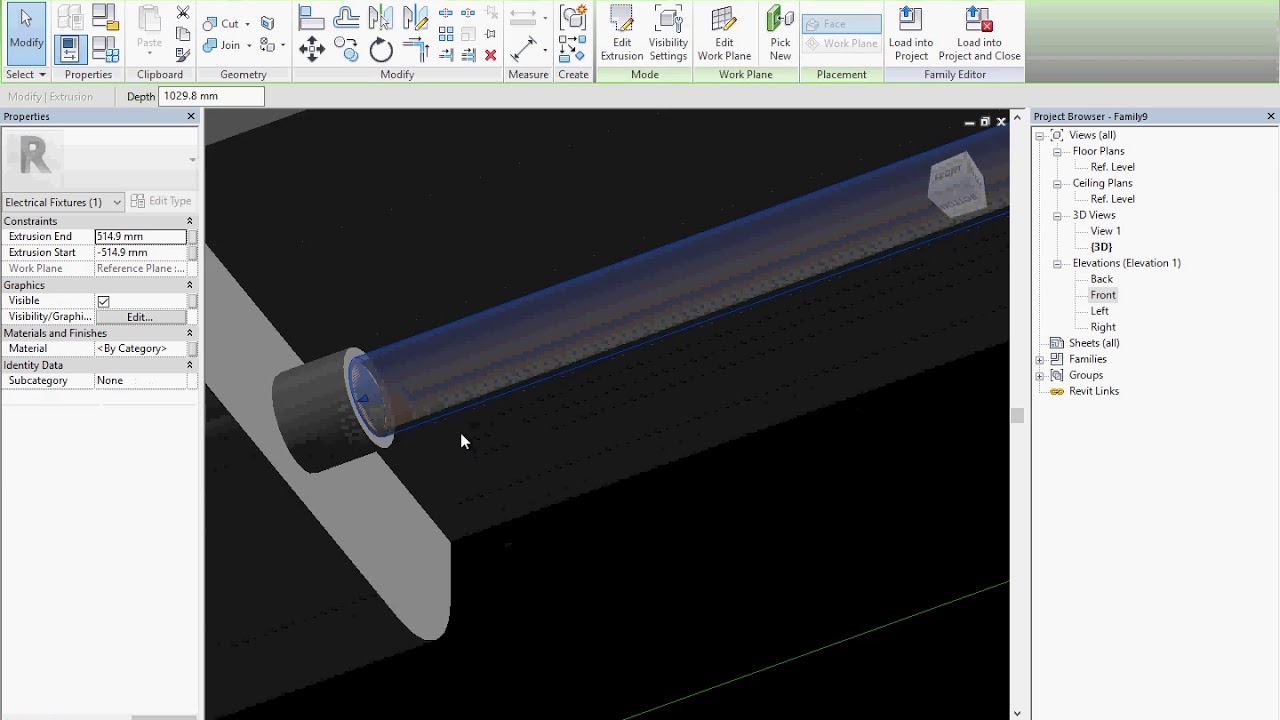 HOW TO CREATE ELECTRICAL LIGHTING FAMILIES REVIT IN TAMIL - YouTube
