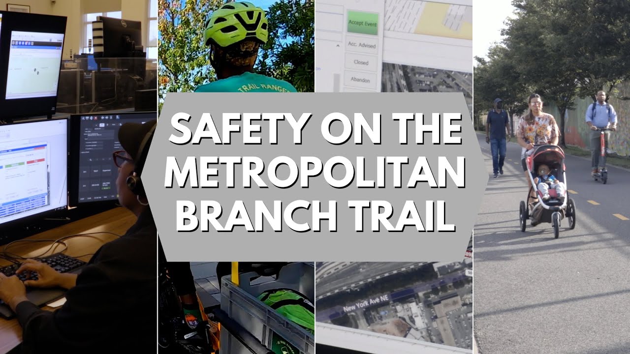 Safety on the Metropolitan Branch Trail in Washington DC - YouTube