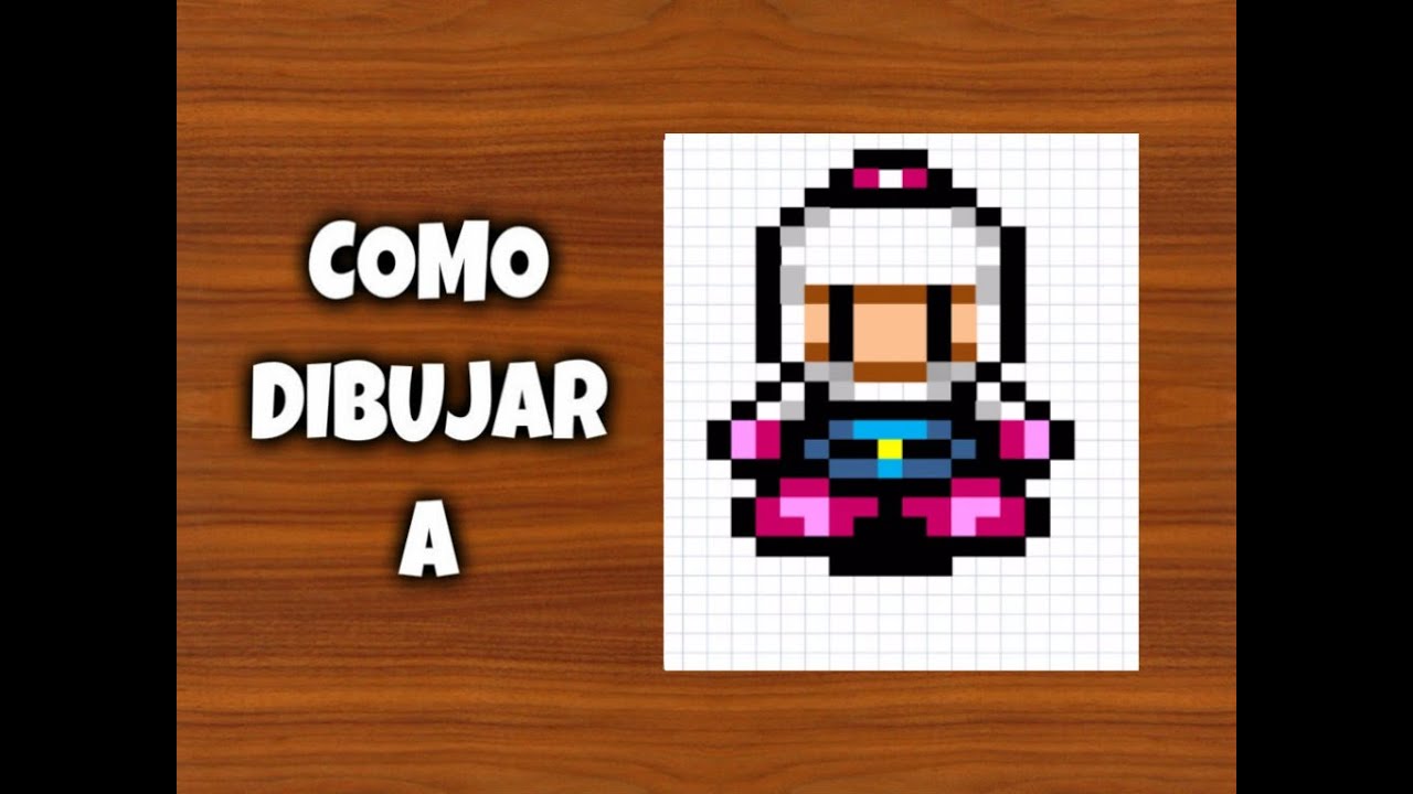 Como dibujar a Bomberman | Para Minecraft | Pixel Art - YouTube