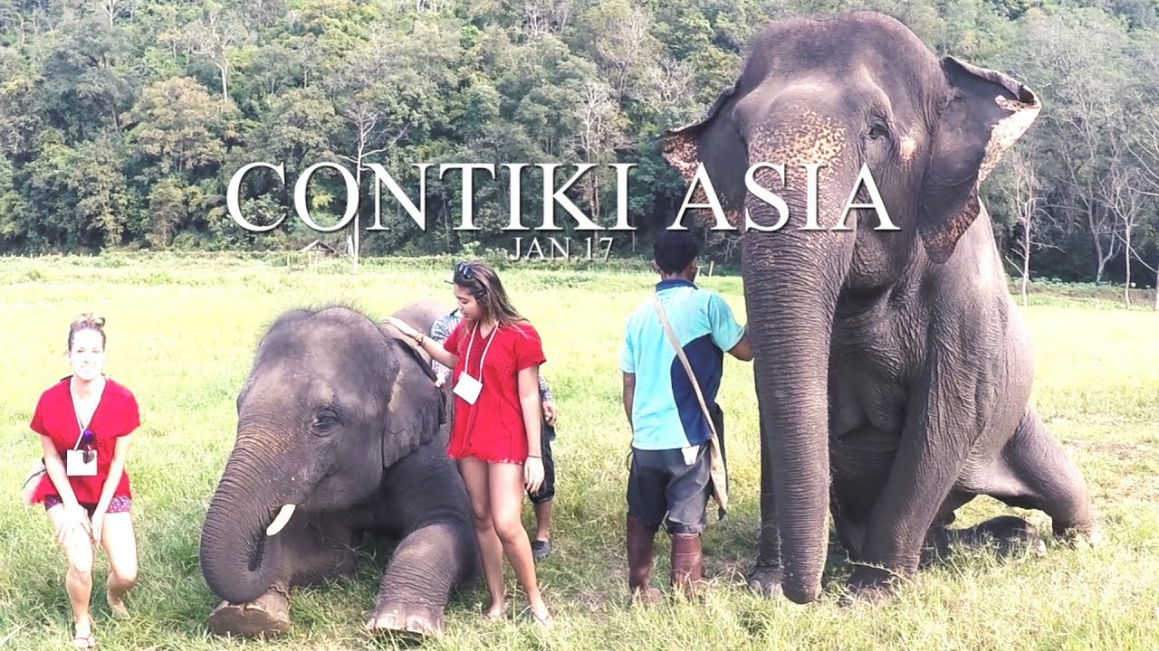 Asian Adventure. Contiki. Days in the Far East. 2017. Laos, Thailand ...