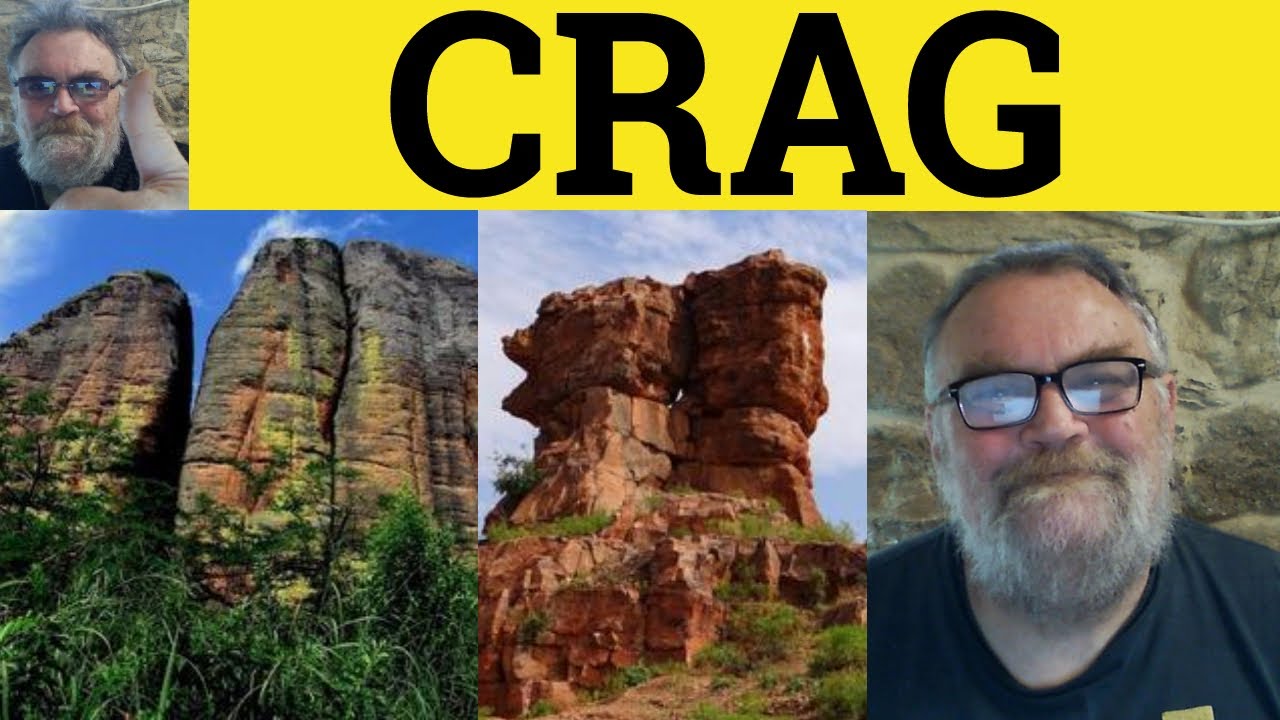 🔵 Crag Meaning - Craggy Examples - Crag Defined - Literary Words ...