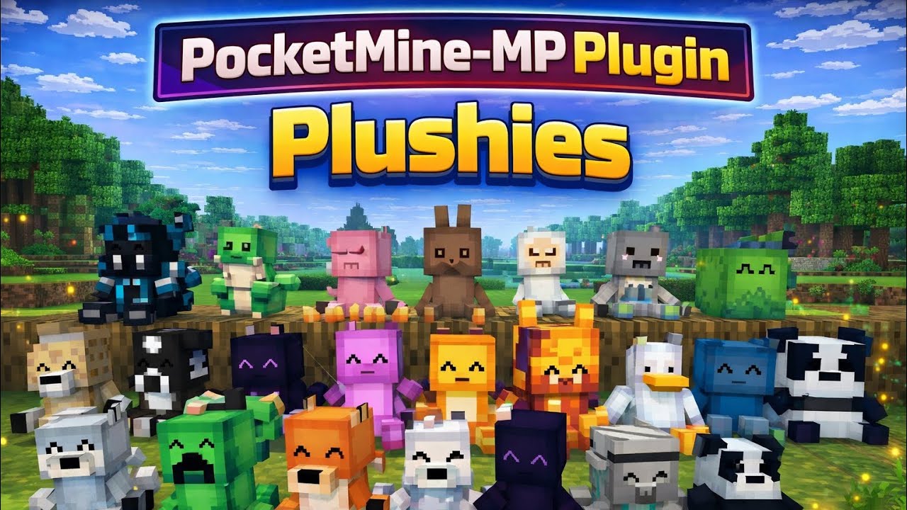 Plushies - PocketMine Plugin | PM5 - YouTube