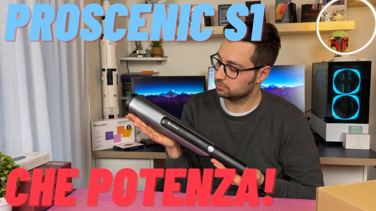 Recensione Proscenic S1: MINI ASPIRAPOLVERE PAZZESCO - YouTube