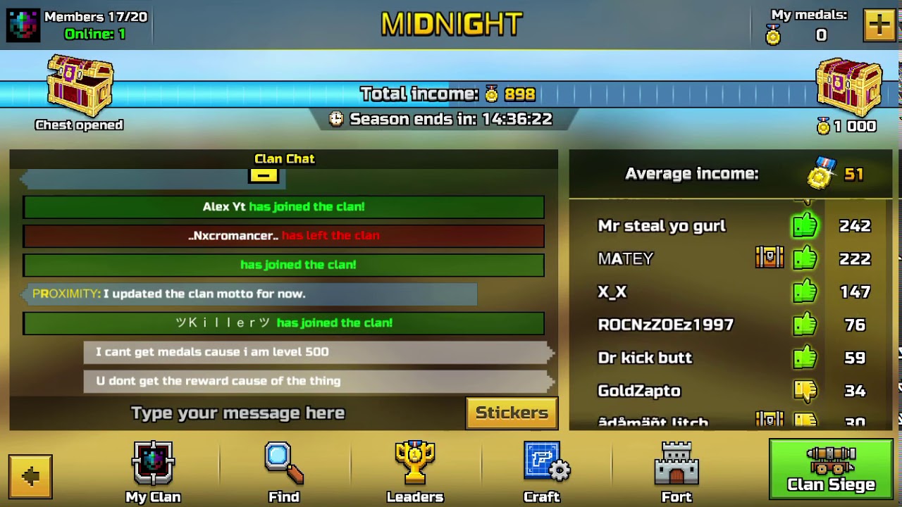 MIDNIGHT CLAN Pixel Gun 3D - YouTube