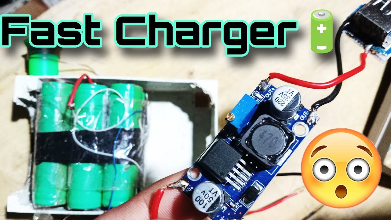 12 volt to 5 volt fast charger kaise ghar par banai, charger - YouTube