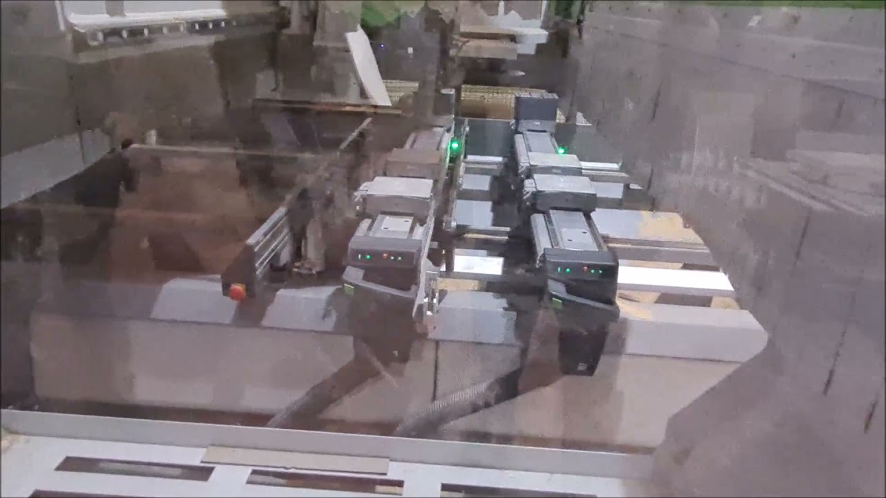 BIESSE ROVER A SMART 1632 5-Axis CNC Machining Center - YouTube