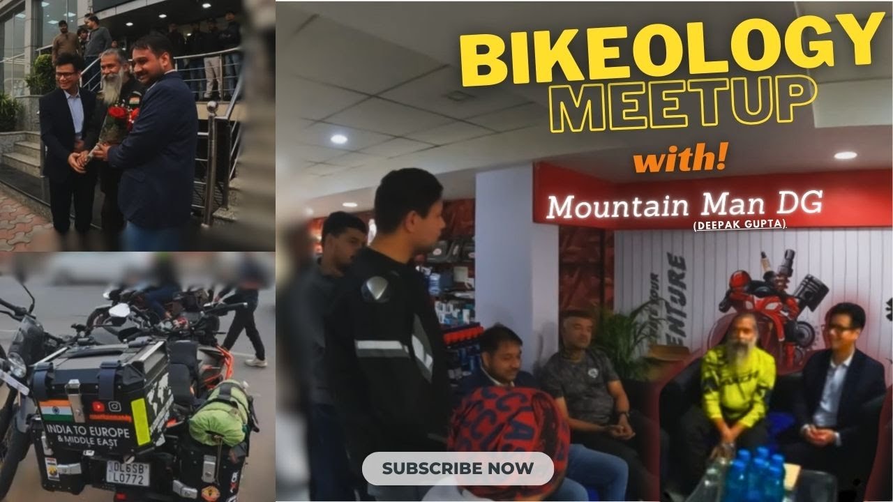 Bikeology Meetup with @mountainmandg sir🙇🏻 || Getting best riding ...