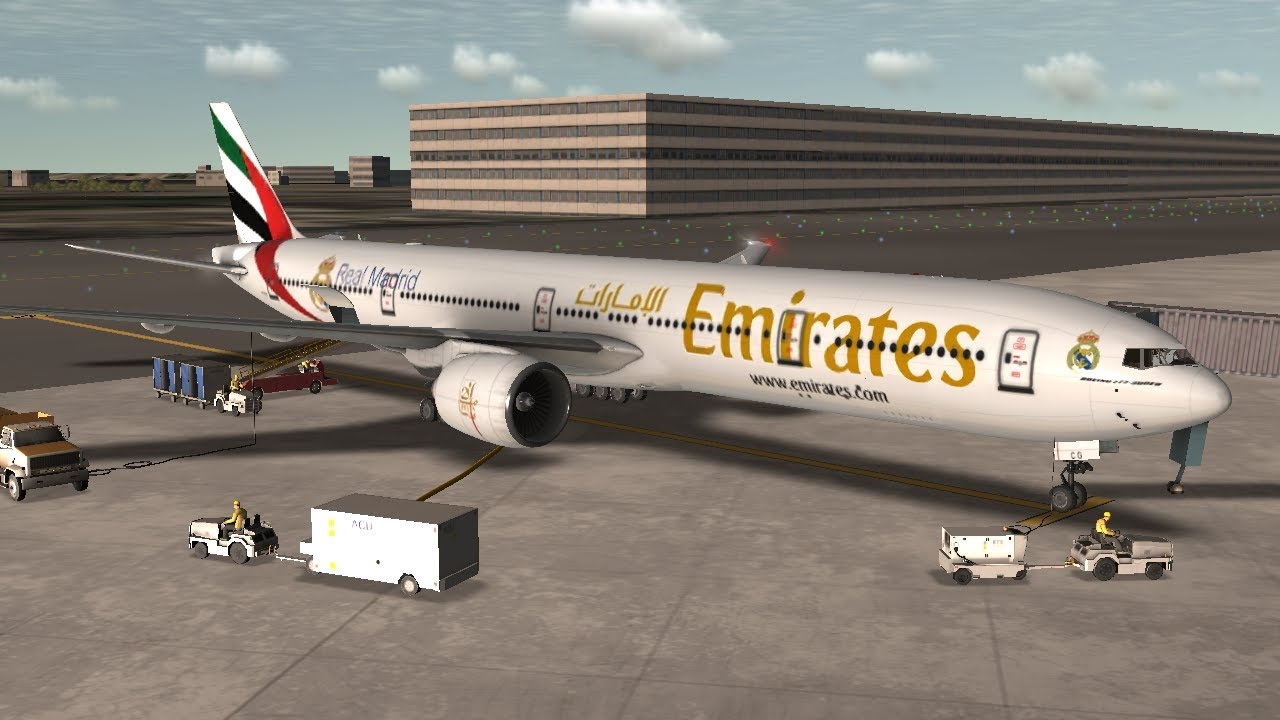 [RFS Real Flight Simulator#817]Emirates B777-300ER|Dubai-Madrid|Live ...