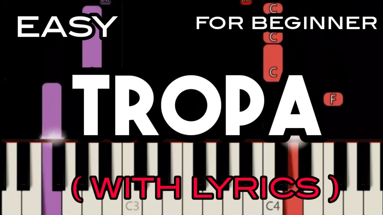 TROPA ( LYRICS ) - SIAKOL | SLOW & EASY PIANO - YouTube