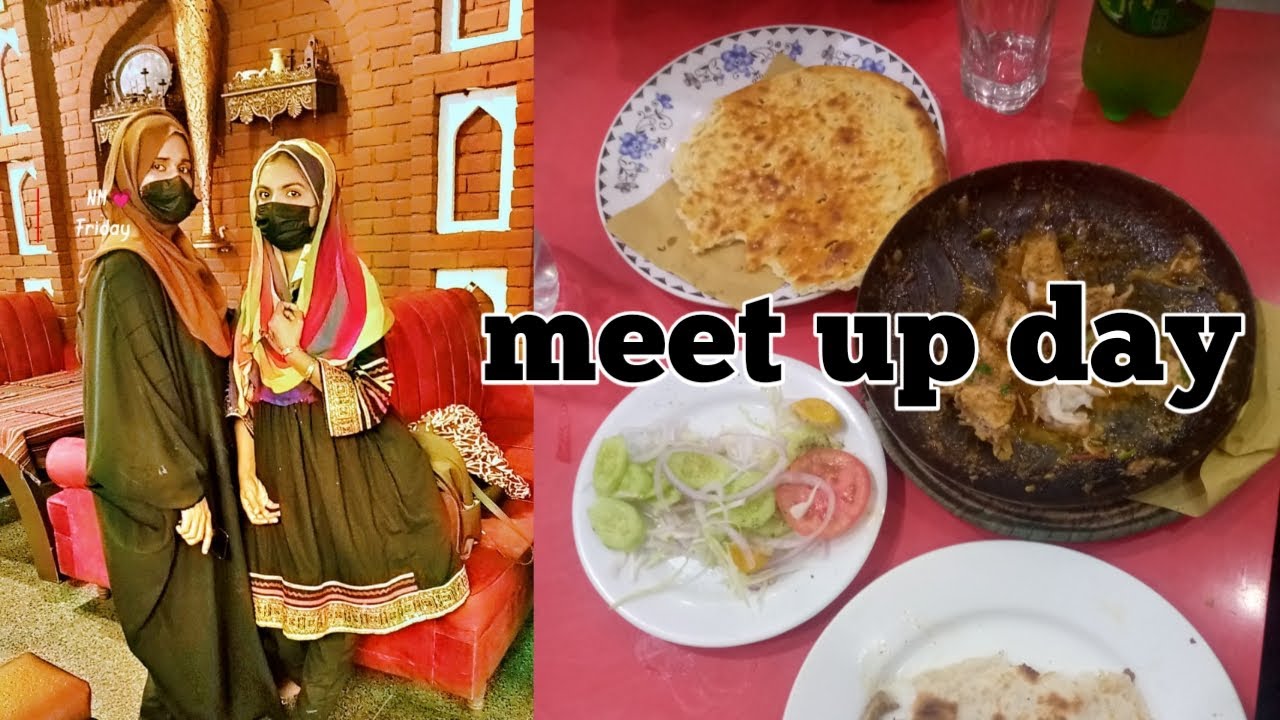 Meet up day vlog |Our first meet up day vlog|one year complete our meet ...