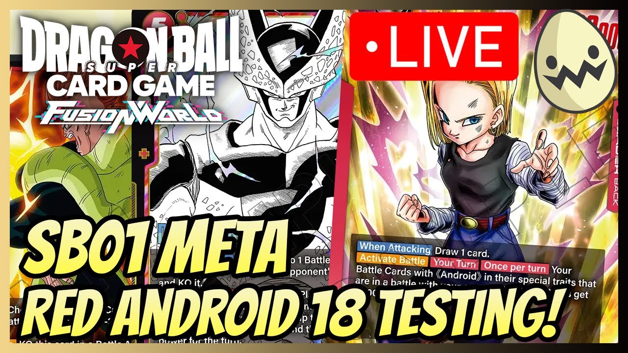 Fusion World: SB01 Meta Android 18 Ranked Games! - YouTube