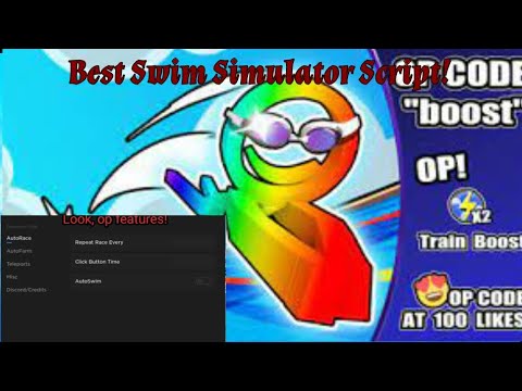 [BEST, NEW] SWIM RACE SIMULATOR ROBLOX SCRIPT, AUTORACESWIM ...