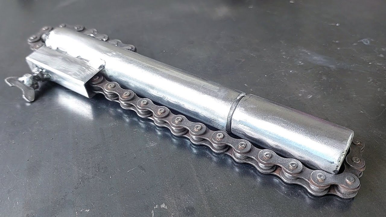 never throw away used chains, how welders make tools that are very ...
