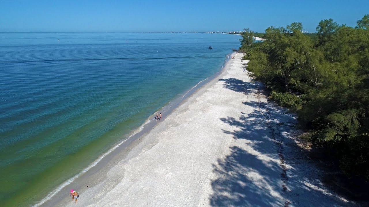Exclusive Aerial Video Footage of Delnor-Wiggins Pass State Park ...