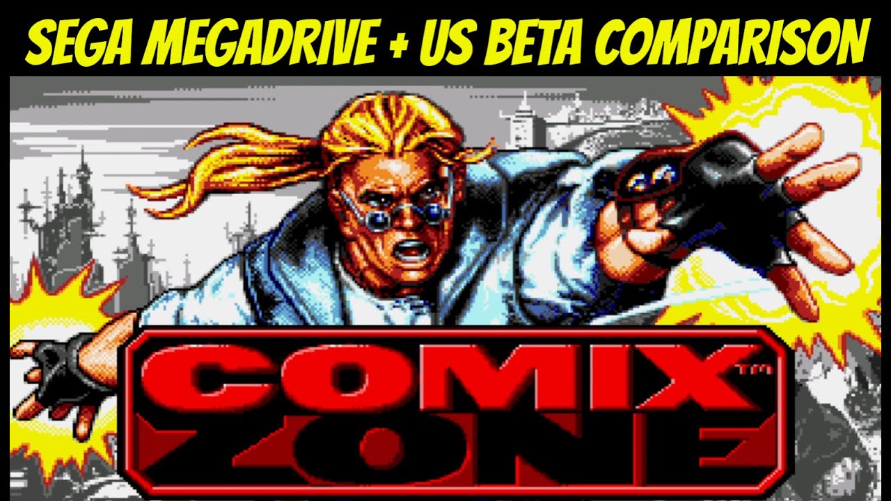 SEGA Comix Zone ‐ European Megadrive vs US Beta version | A Comparison of the Intro + Episode 1 ...