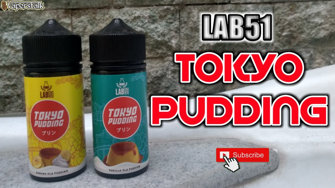 Lab51 - Tokyo Pudding | Banana Vla Pudding & Vanilla Vla Pudding - YouTube