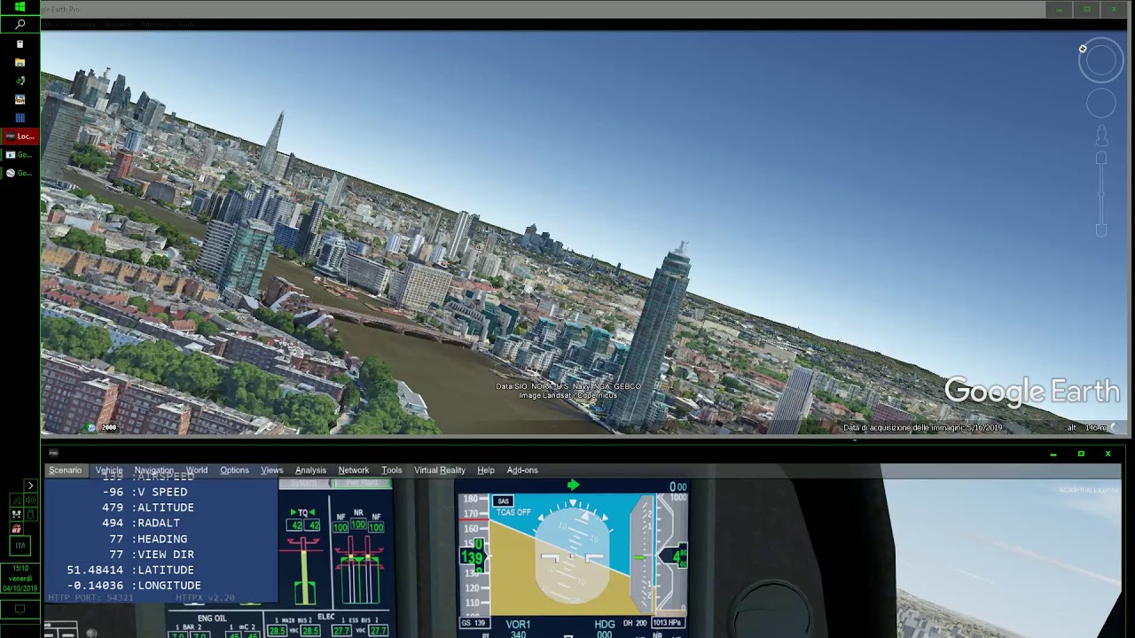 GE View London P3Dv4 AW139v2.1 - YouTube