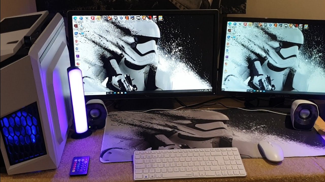 HOW TO ADD A DUAL MONITOR SCREEN IN 5 MINS! - YouTube