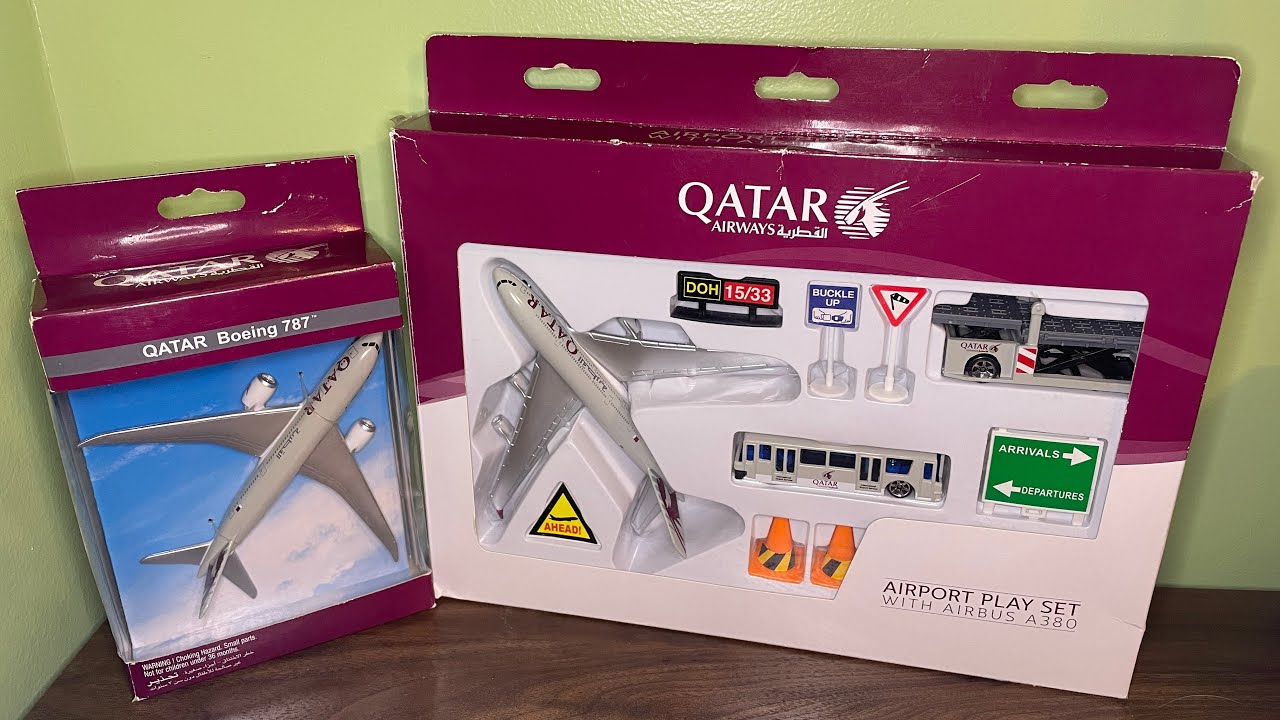 *Rare* Daron Realtoy Qatar Airways Boeing 787 Unboxing and Review ...