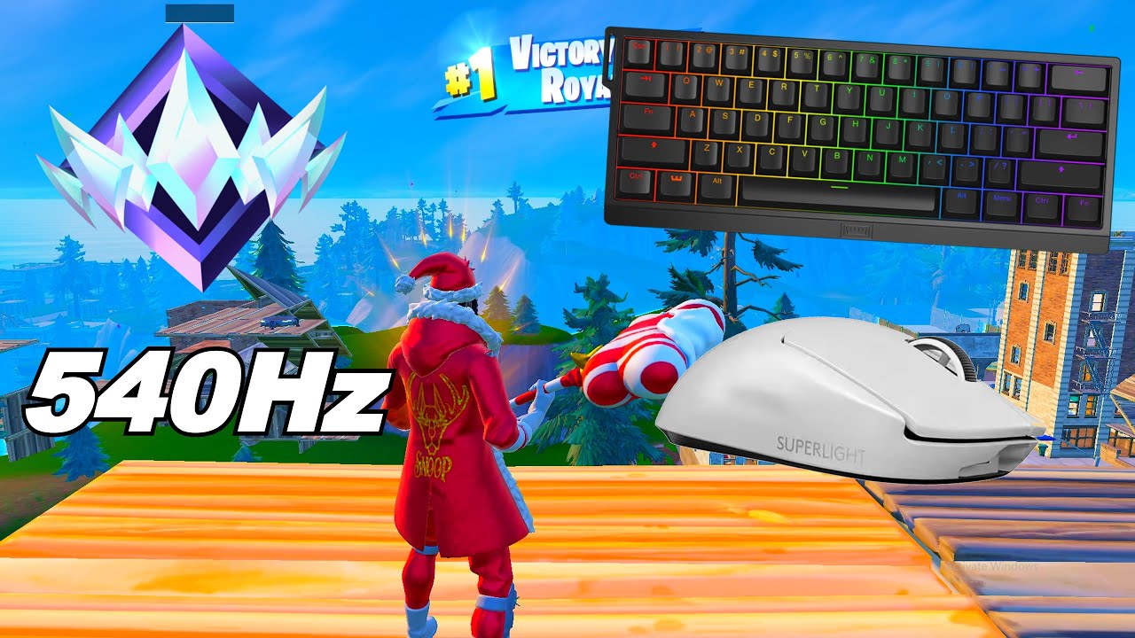 Wooting 60HE Fortnite Ranked Reload 4K Gameplay 🏆 - YouTube