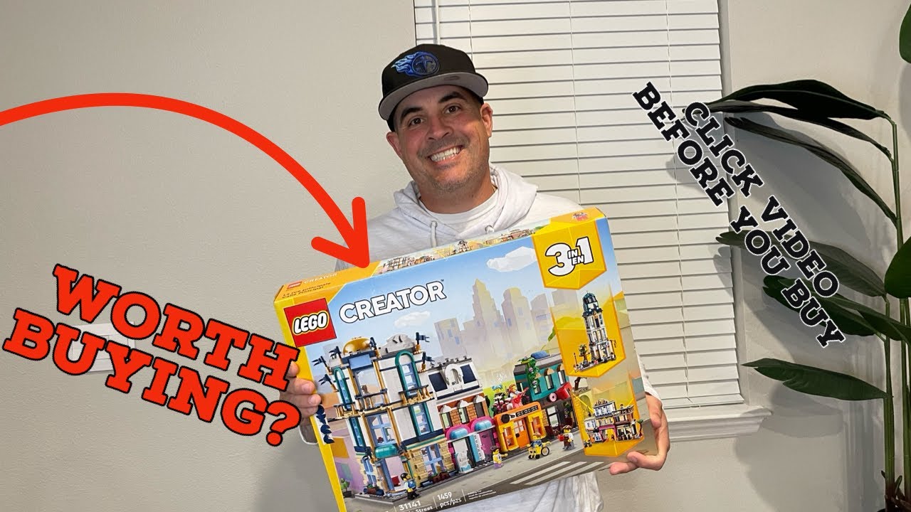 Lego Master review - LEGO Creator Main Street 31141 Building Toy Set, 3 ...