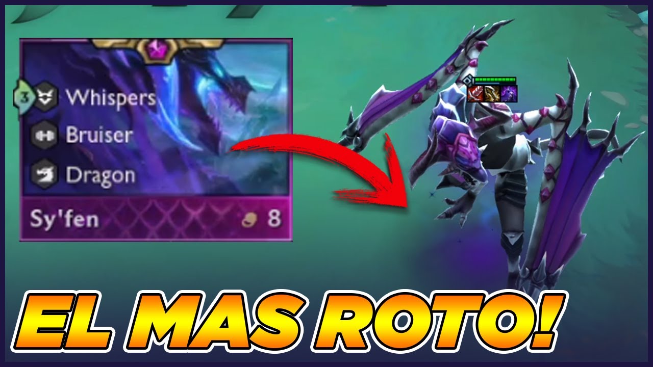 NUEVO DRAGON SYFEN de COSTE 8 ESTA ROTISIMO en TFT SET 7 - YouTube