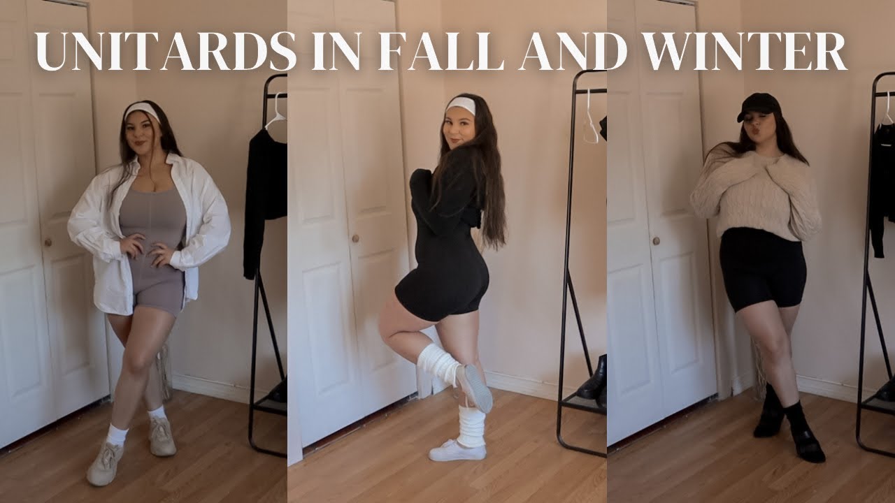 STYLING UNITARDS/ROMPERS FOR THE FALL/WINTER (amazon clothing, unitards ...