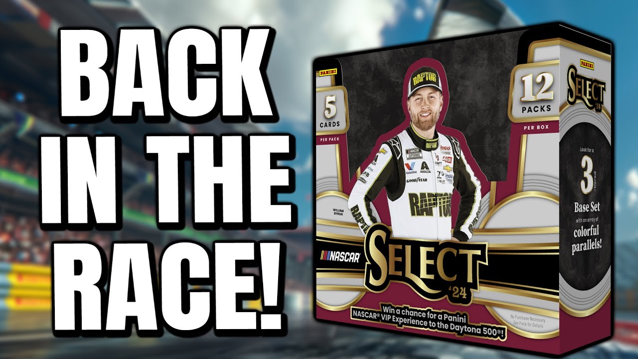 SELECT IS BACK!!! 1/1 ALERT!! ⚠️ | 2024 Panini Select NASCAR Hobby Box ...