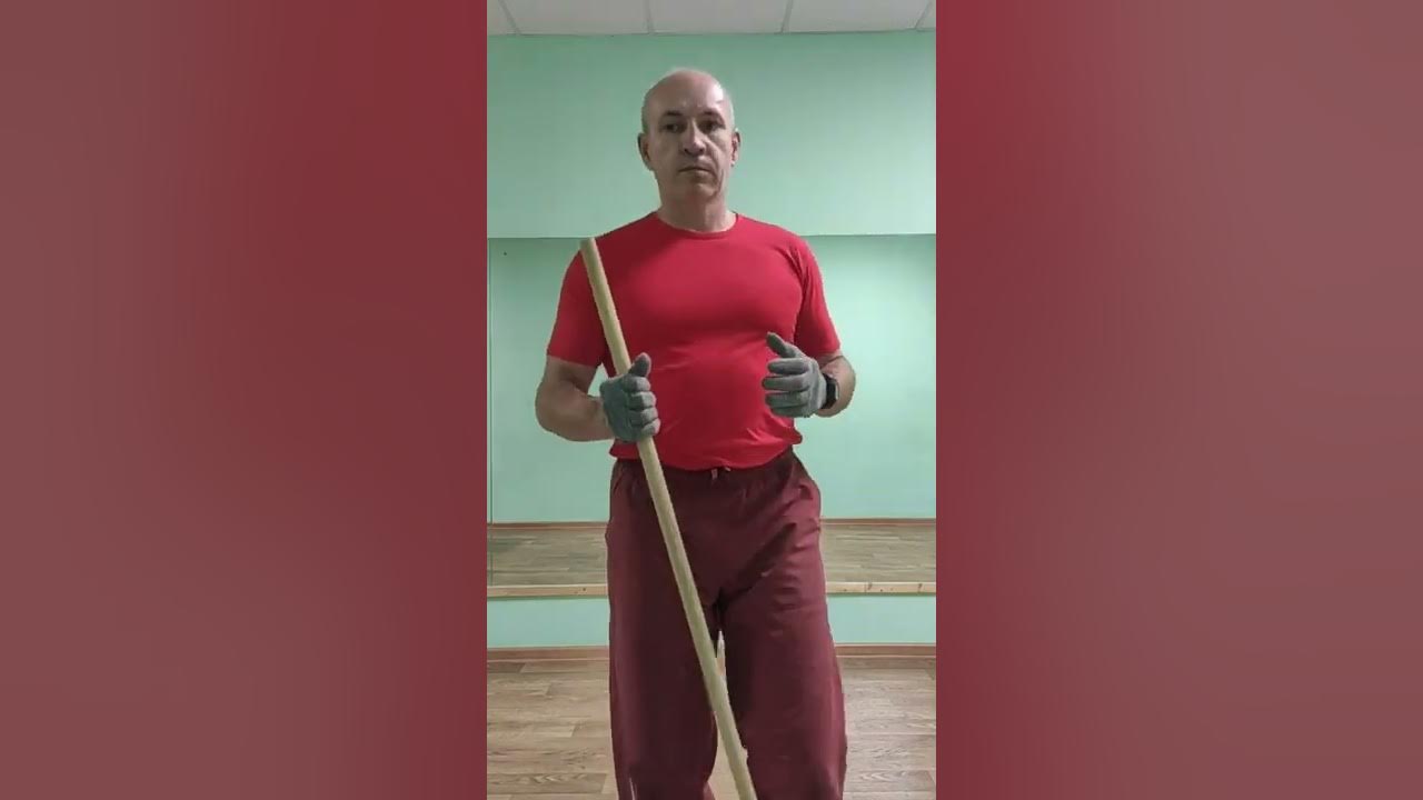 Конкретные силовые упражнения с палкой - YouTube