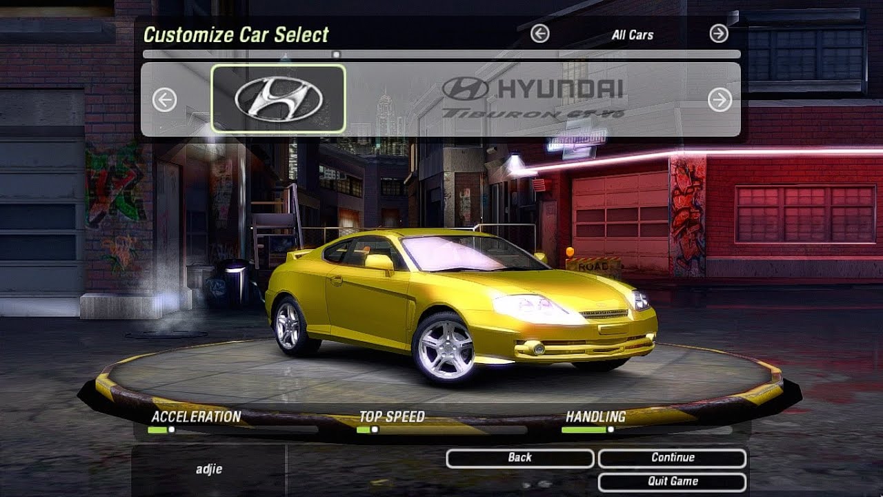 MODIFIKASI HYUNDAI TIBURON MOBIL UNDERRATED - NFS UNDERGROUND 2 - YouTube