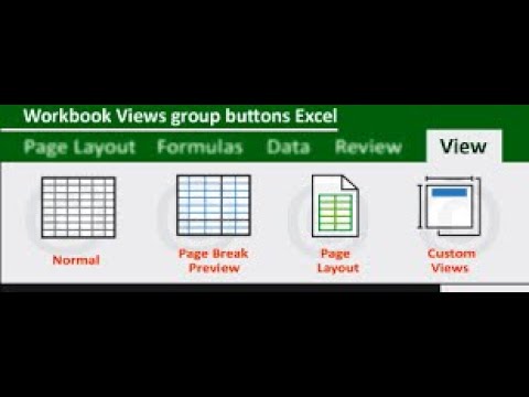 Using the View Tab in Excel 2007 2010 How to Use View Tab in MS Excel in Hindi | 2007 | 2010 ...