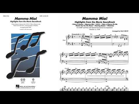 Mamma Mia! (Highlights from the Movie Soundtrack) | SATB Choir | Arr. Mac Huff