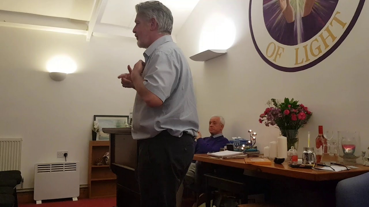 Platform Mediumship with Pete Efford 20190324 2 of 8 messages Uckington ...