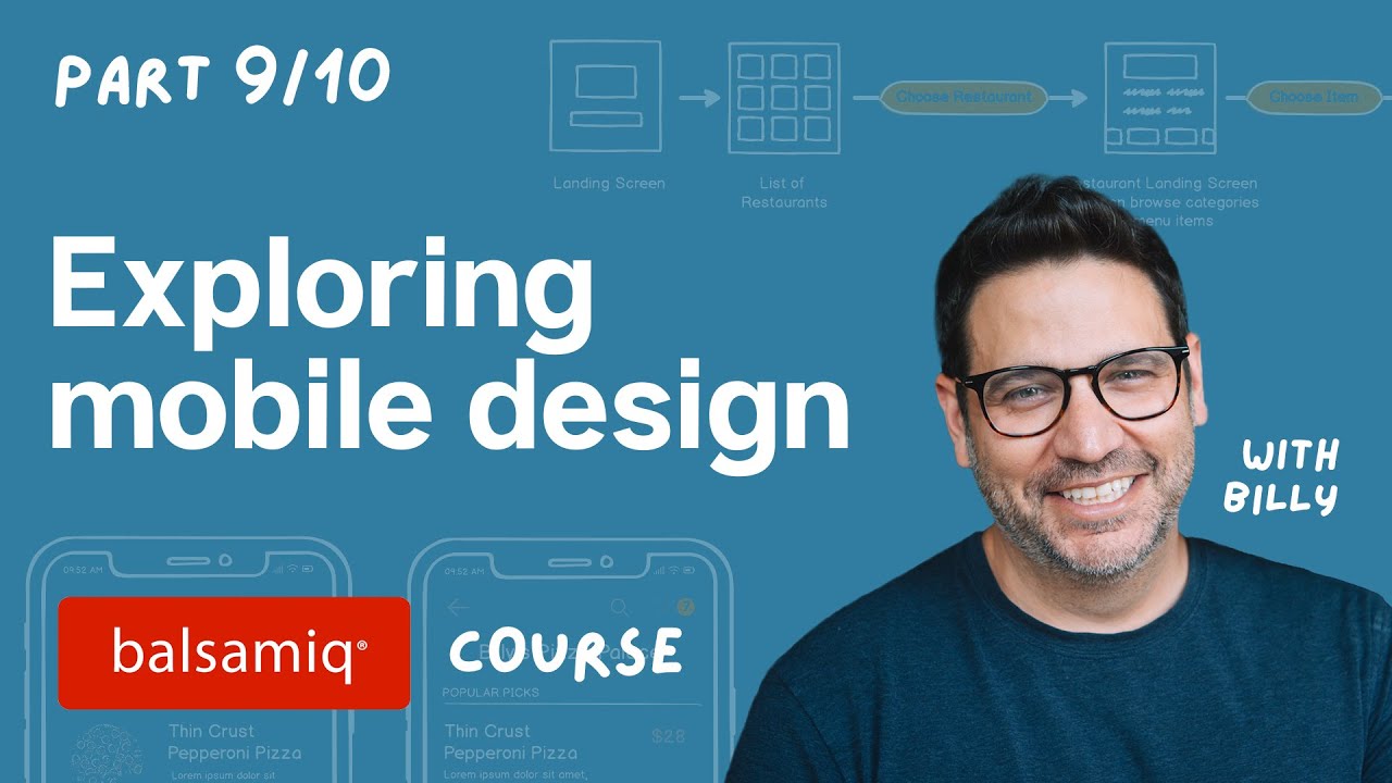 9. Exploring mobile design in Balsamiq - YouTube