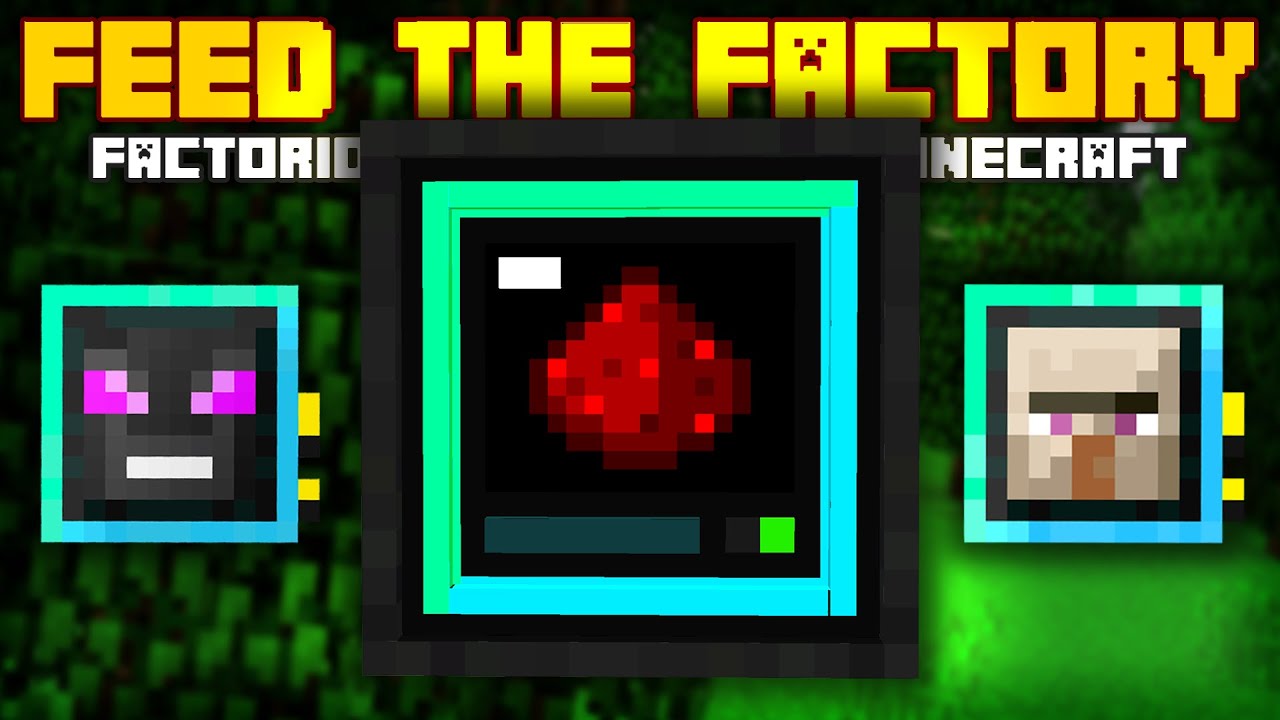 Minecraft Feed The Factory | GENERATING MOB DROPS WITH DEEP MOB ...
