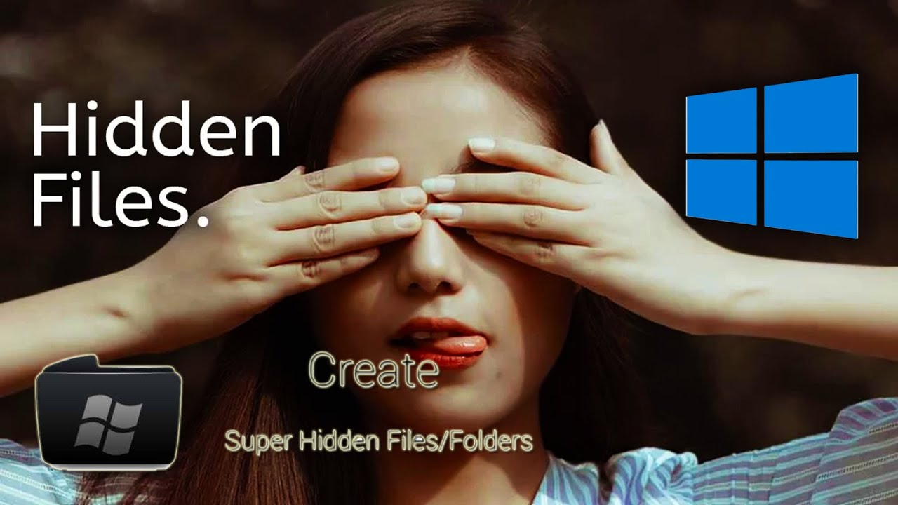 Hide Files or Folders Using Command Prompt in window 7,8,10 || Tech Lab ...