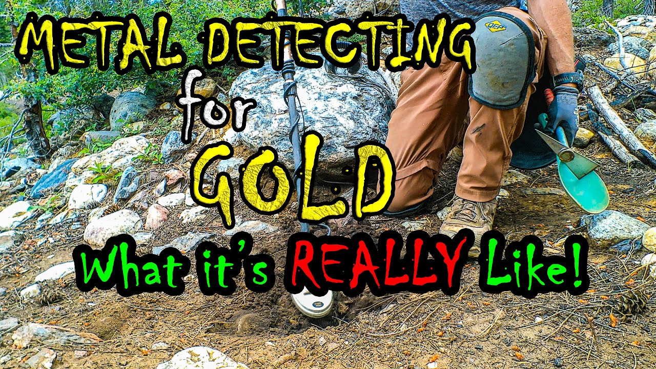 Metal detecting for Gold | What its REALLY Like - YouTube