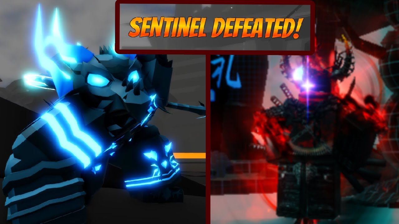DEFEATING SENTINEL BOSS IN BLADE BALL - YouTube