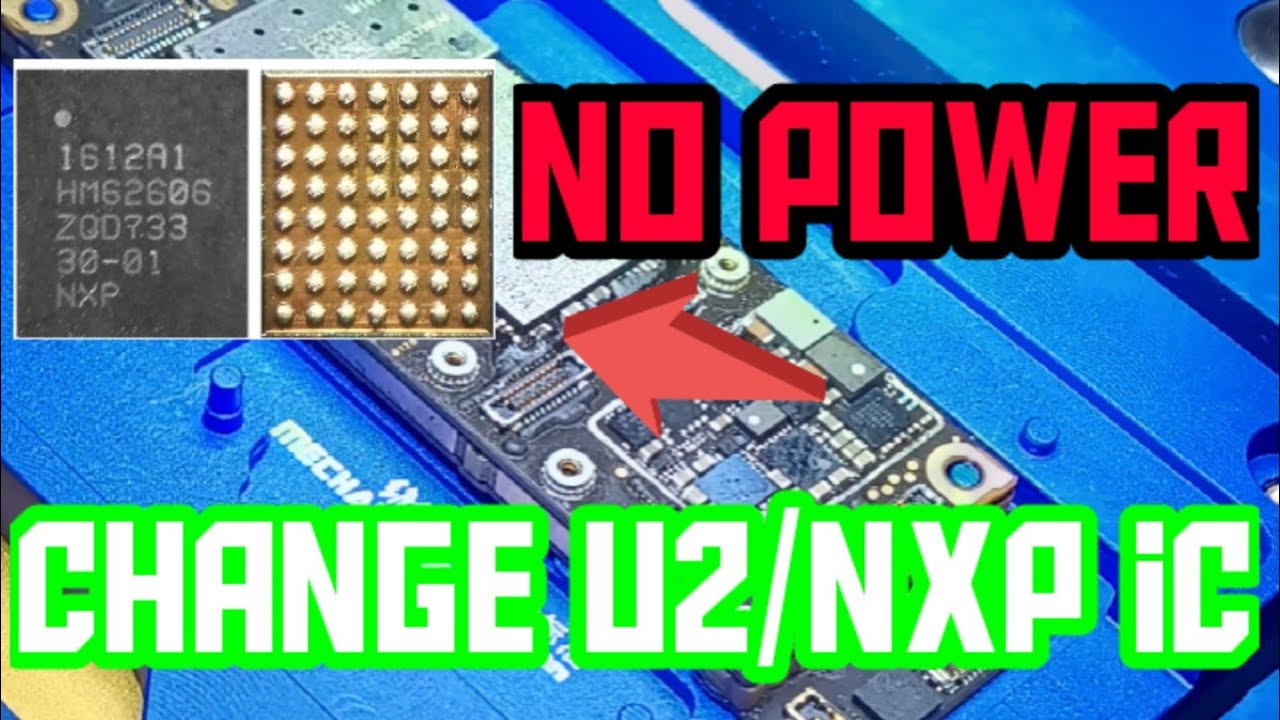 iPhone 11 no power (Change U2/NXP IC) - YouTube