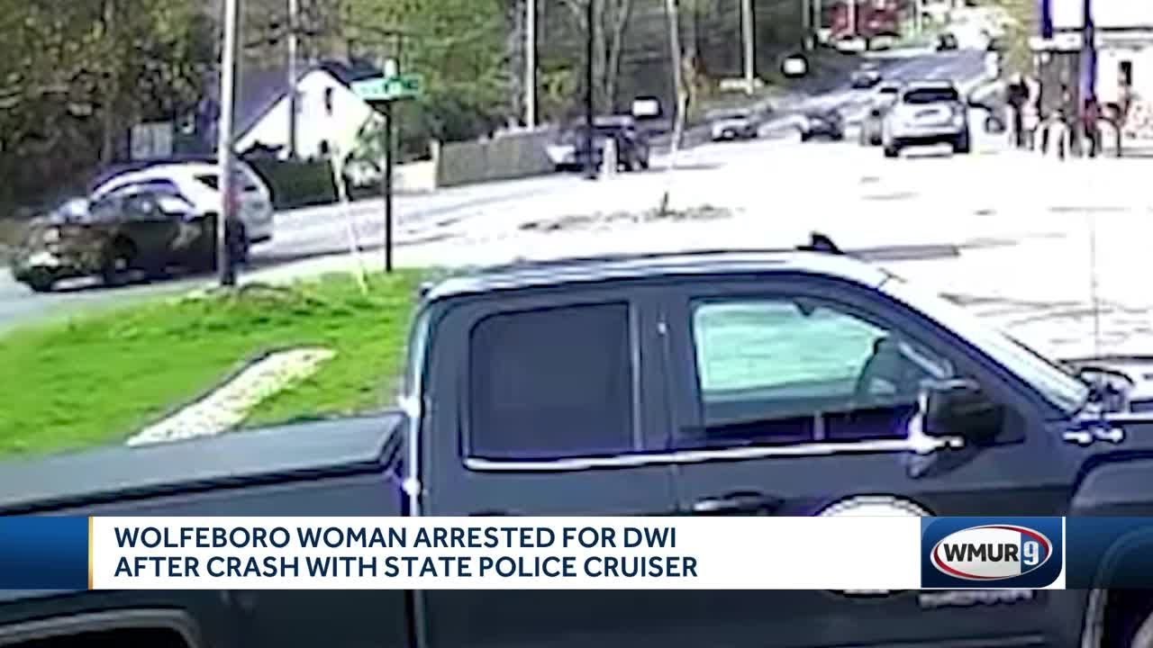 Woman charged with DWI after crash involving New Hampshire State Police ...