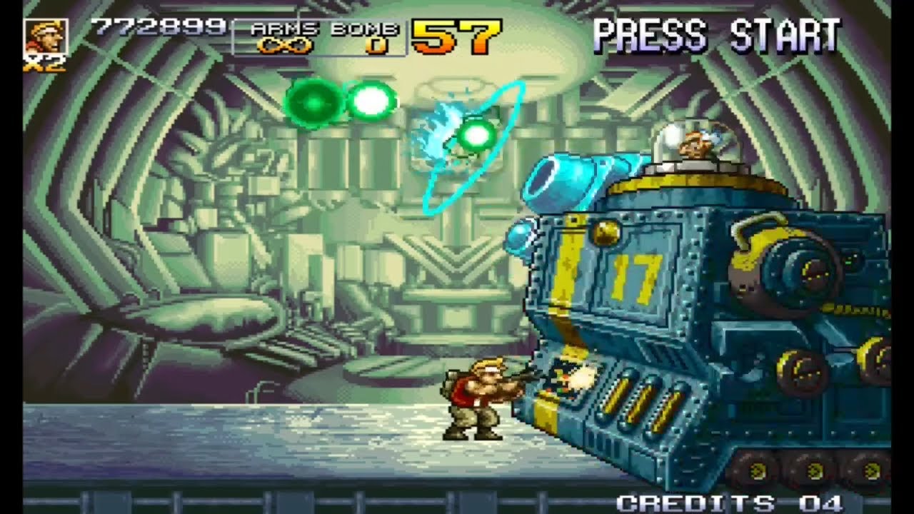 Arcade BOSS battle | RETRO GAMING | Metal Slug 4 FINAL BOSS - YouTube
