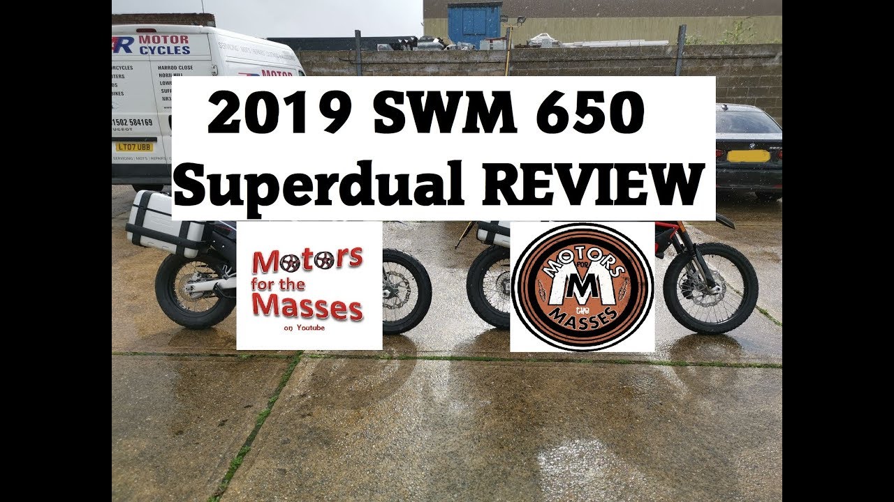 NEW 2019 SWM 650 Superdual REVIEW is it any good? - YouTube