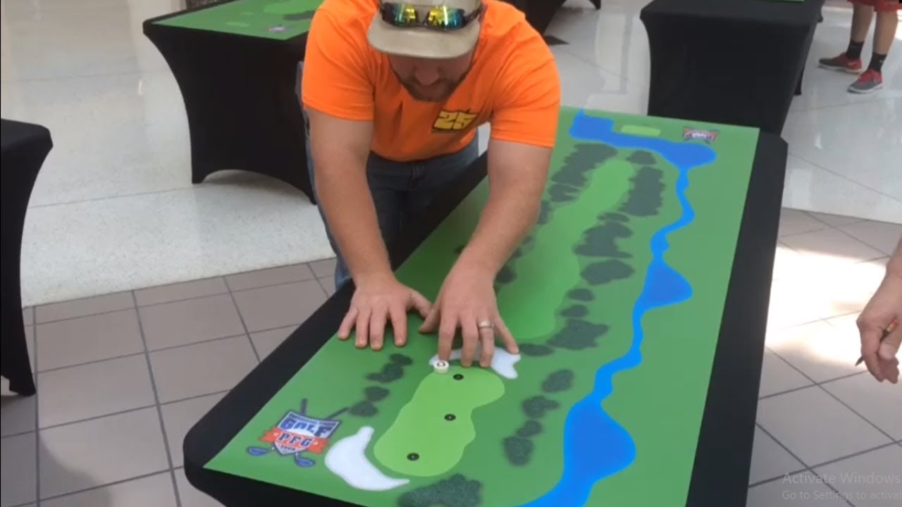 THE PROFESSIONAL FINGER GOLF TOUR - YouTube
