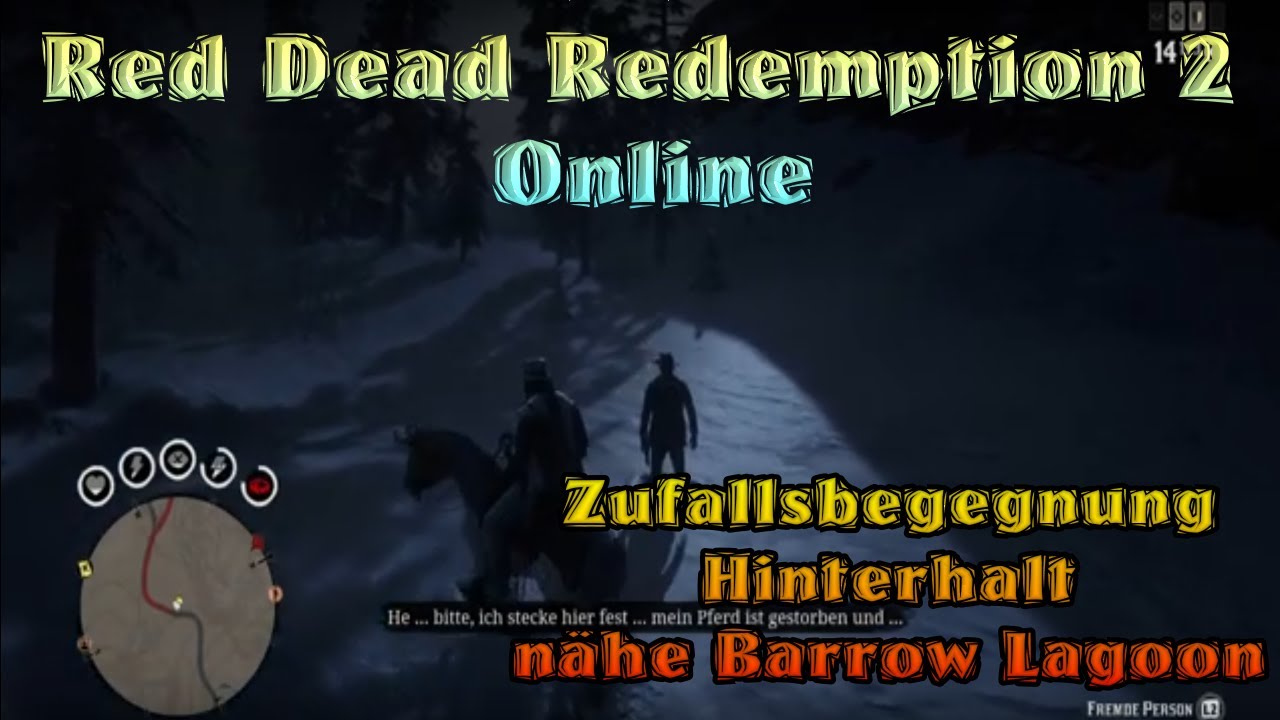 Red Dead Redemption 2 Online - Zufallsbegegnung - Hinterhalt - nähe ...
